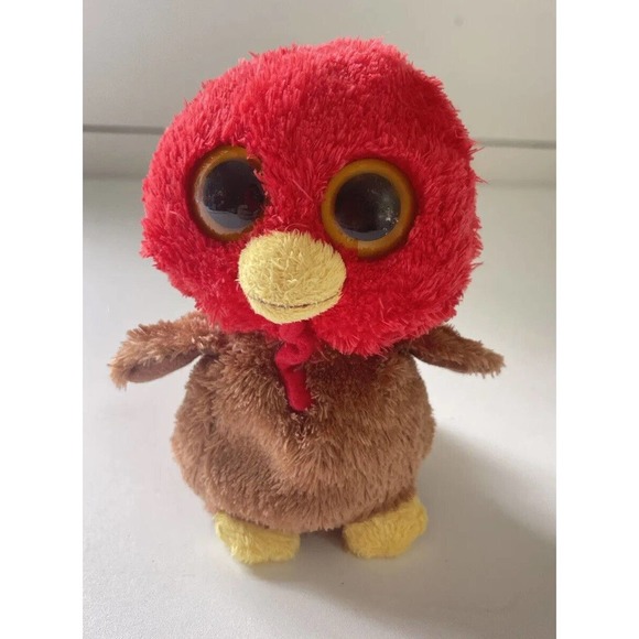 Ty | Toys | Ty Beanie Boos Beanie Baby Feathers The Turkey | Poshmark